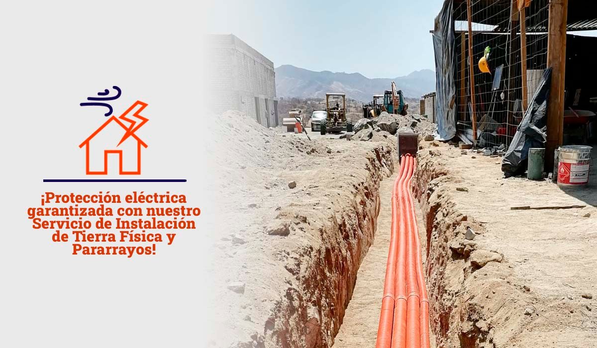 Instalación De Tierra Física Y Pararrayos Ecsa 4779